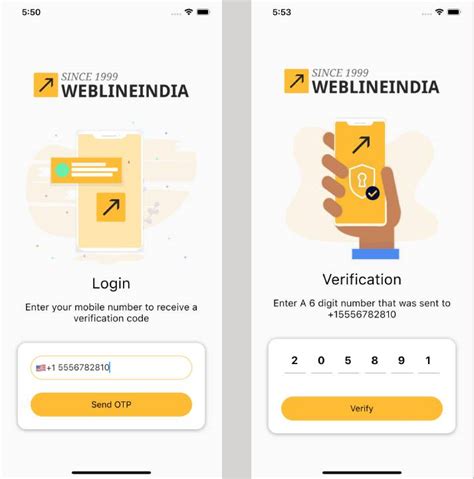 um componente de autenticação otp baseado em flutter usado para hot