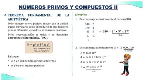 NÚmeros Primos Y Compuestos Ii 1ro Y 2do Secundaria Youtube