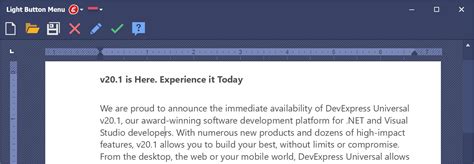 devexpress winforms controls new ways to address old ui