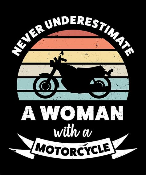 woman with a motorcycle funny t wife digital art by philip anders