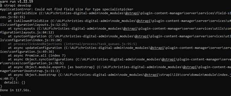 strapi v3 to v4 migration could not find field size for custom plugin