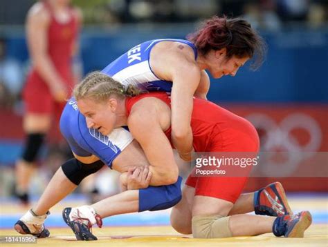Tonya Lynn Verbeek Of Canada And Tetyana Lazareva Of The Ukraine