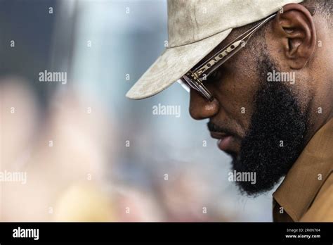 Le Mans France 10th June 2023 Lebron James Usa Lakers Nba Player