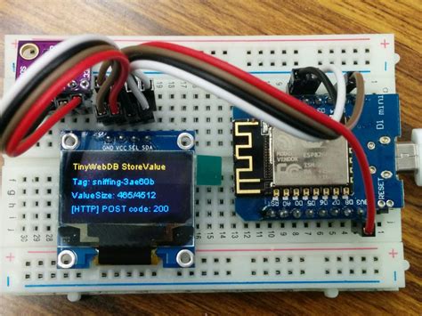 iotデータの送受信実験 ubiquitous sensing