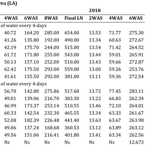 Effect Of Irrigation Time And Rate Of Water Application On Maize Leaf