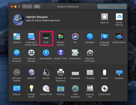 how to customize the dock on mac