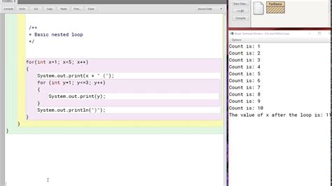for loops in java youtube