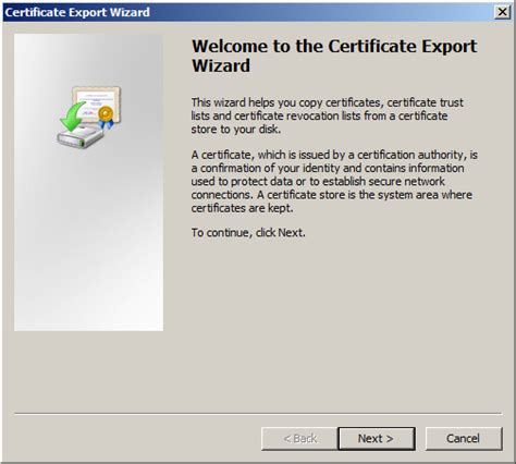 how to export ssl certificate from one iis 7 server to another