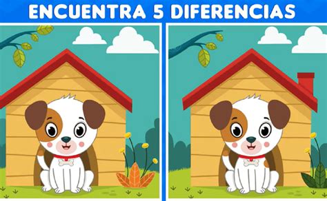 Encuentra La Diferencia Encuentra Las 5 Diferencias Entre Dos Imagenes