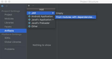 java how to fix intellij idea not adding manifest to