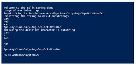 powershell split string various examples of powershell