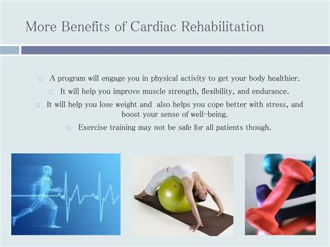 Ppt The Benefits Of Cardiac Rehabilitation By Jenna Kong Powerpoint