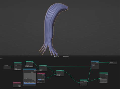 How Can I Twist The New Blender Curves To Make Curly Hair Using Geo