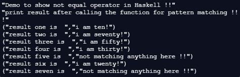 haskell pattern matching how to perform pattern matching in haskell
