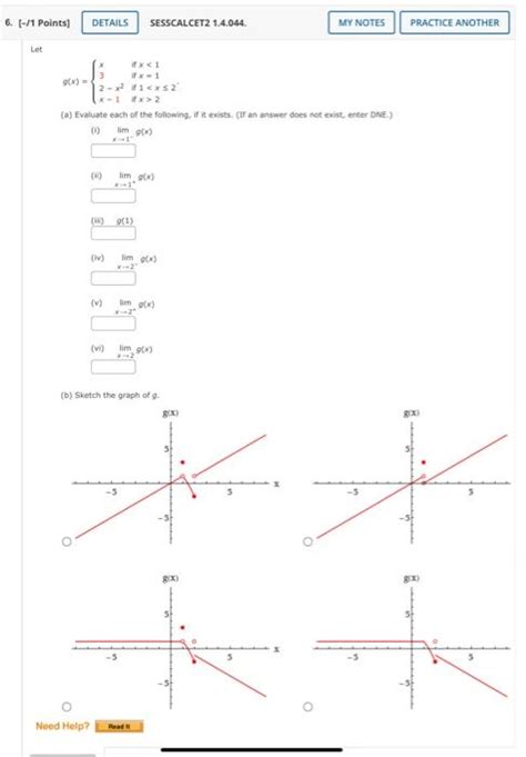 Solved G X ⎩⎨⎧x32−x2x−1 If X