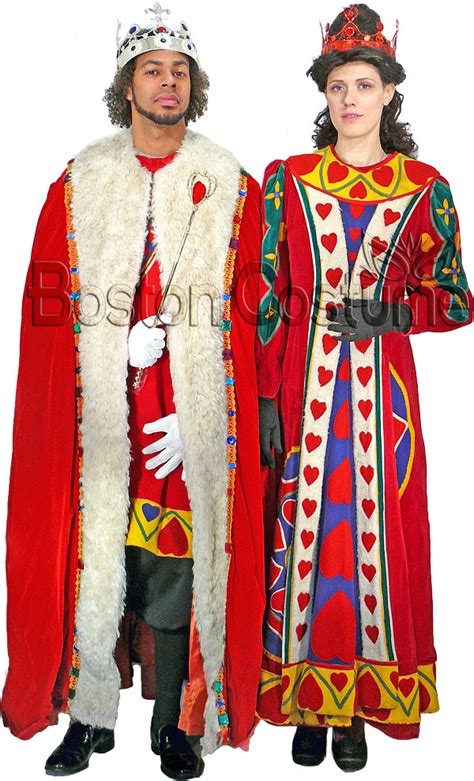 King And Queen Of Hearts Costumes At Boston Costume