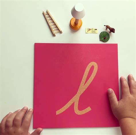 Montessori Sandpaper Letter And Language Objects To Learn Letter Sounds