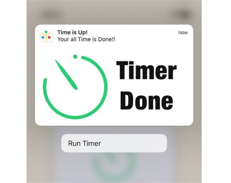an applications for local push notifications that has three type of