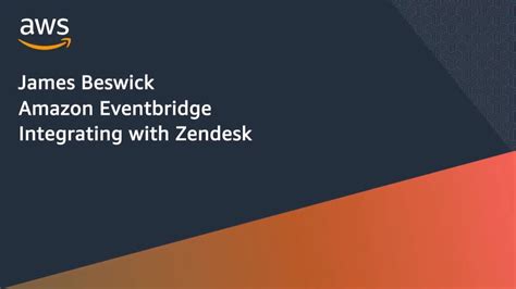 amazon eventbridge integrating with zendesk youtube