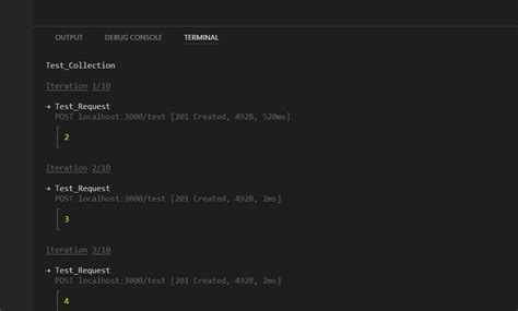 node js modify environment with tests while running postman newman in