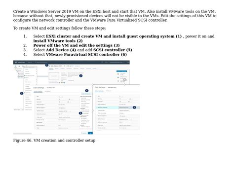 step 8 create vm and edit scsi controller settings deploying dell