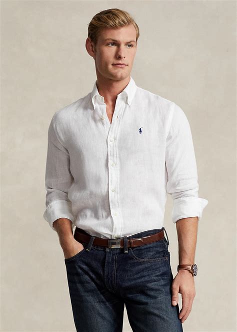 Polo Ralph Lauren Lightweight Linen Shirt All Fits 1