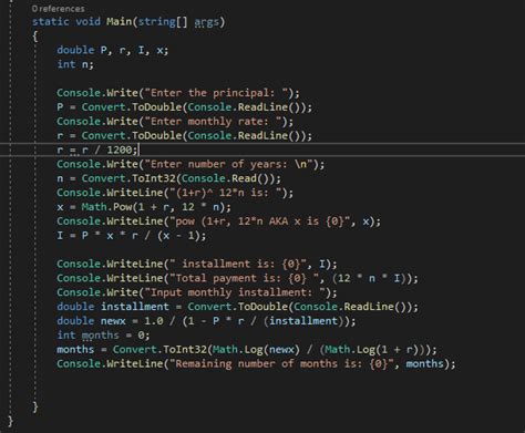 solved o references static void main string[] args { double