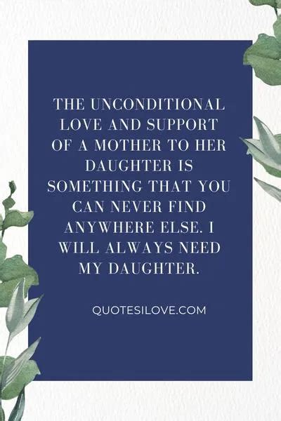 I Will Always Need My Daughter Quotes