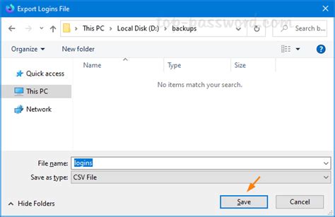 how to export saved logins from firefox lockwise password recovery