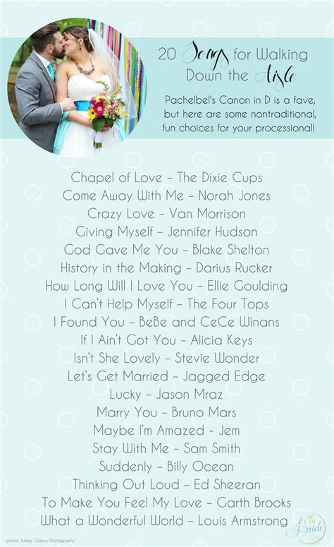 Wedding Songs Walk Down Aisle Here Comes The Bride