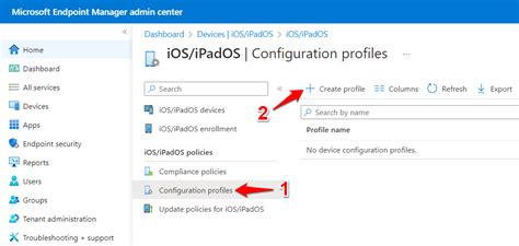 ios ipados intune creating a user initiated vpn profile with azure