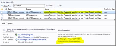how to override the alert name and alert description of a sealed