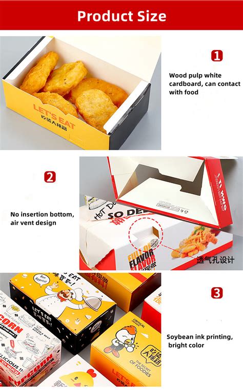 Wholesale Custom Healthy Safe Fried Chicken Wings Fast Food Takeaway