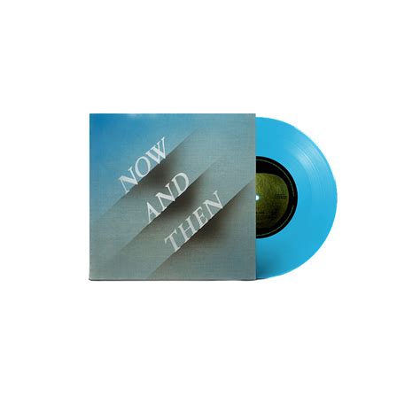 The Beatles Now And Then 7 Light Blue Vinyl Capitol Store