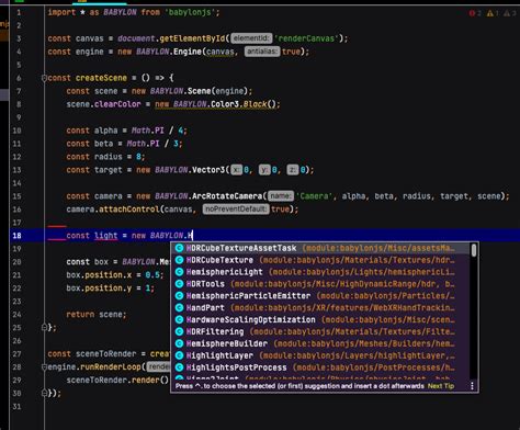 how to get code completion and suggestions for 3rd party external