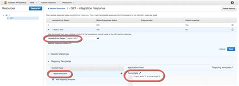 how to return a custom error object and status code from api gateway
