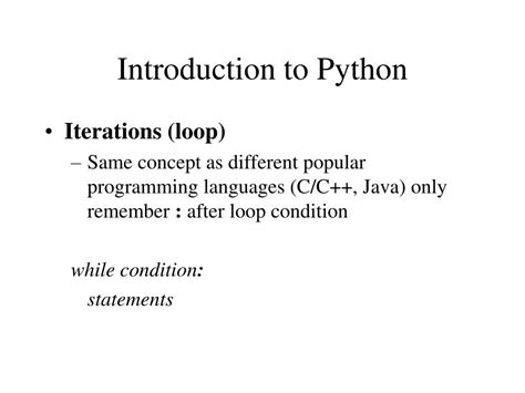 Ppt Introduction To Python And Regular Expressions In Python