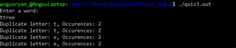arrays c program printing duplicate char stack overflow