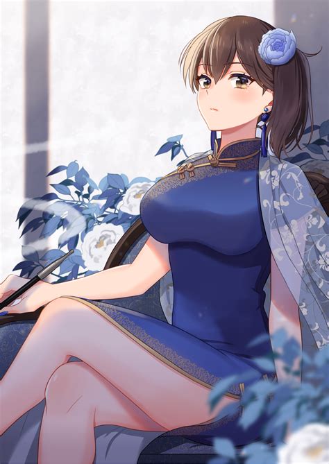 Wallpaper Anime Girls Kantai Collection Kaga Kancolle Long Sleeves