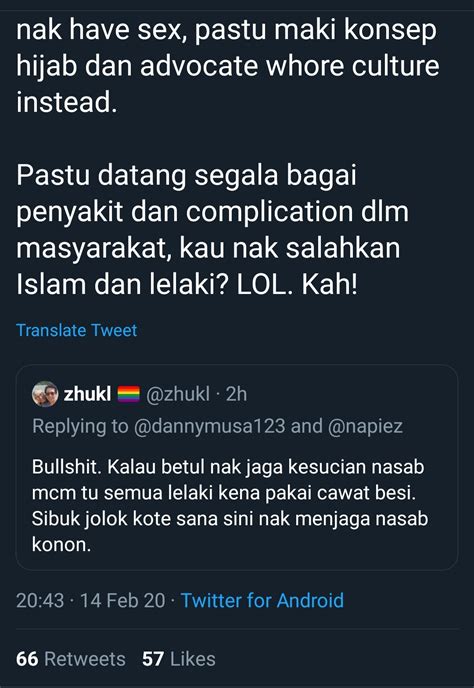 مُحِبُّ الله اَلعَيدروس ☀️ On Twitter Islam Dah Haramkan Zina Dah