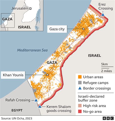 Israels Borders Explained In Maps Bbc News