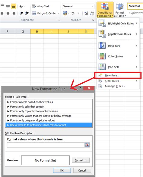 how to use conditional formatting in excel to hightlight entire row