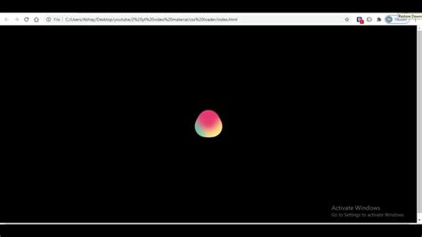 how to create a preloader using html and css page loading screen