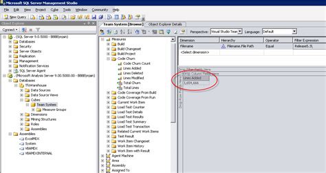 tfs team foundation server total lines of code in collection stack
