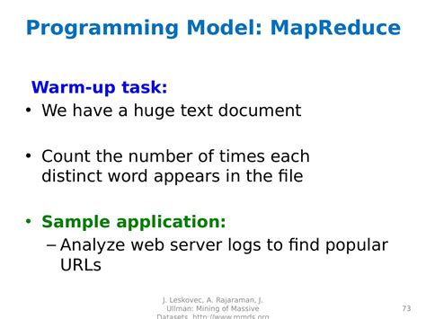 basics of mapreduce