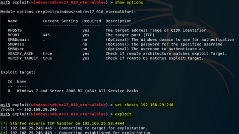 github eesshq cve 2017 0144 etneralblue ms17 010 remote code execution