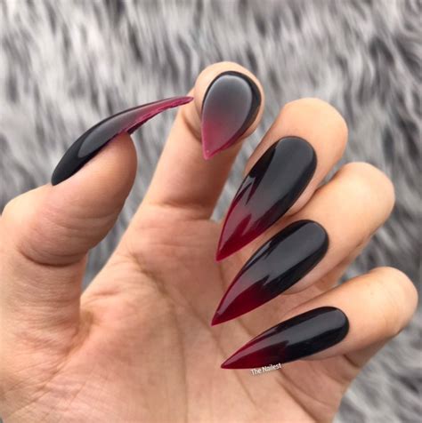 Dark Red Stiletto Nails Ubicaciondepersonas Cdmx Gob Mx