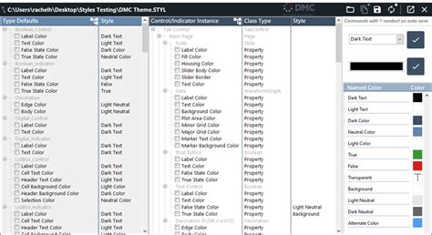 dmc labview ui styles toolkit dmc inc