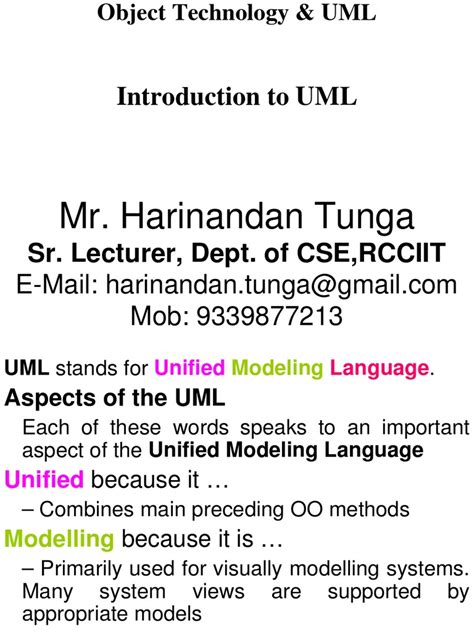 uml ppt inheritance object oriented programming