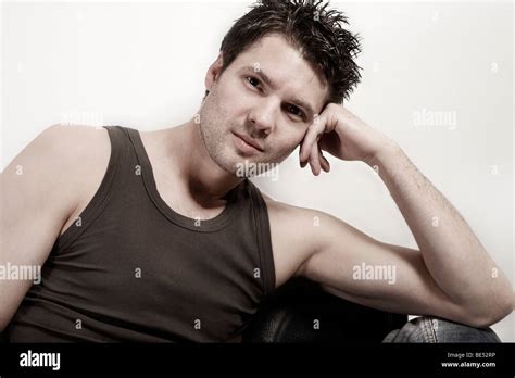 Darkhaired Brown Hair Brown Haired Short Haired Hi Res Stock